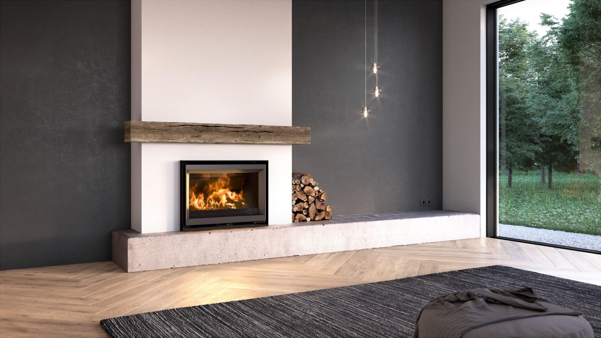 Stûv 6 Wood Insert | The Essential Fire | Wood Inserts